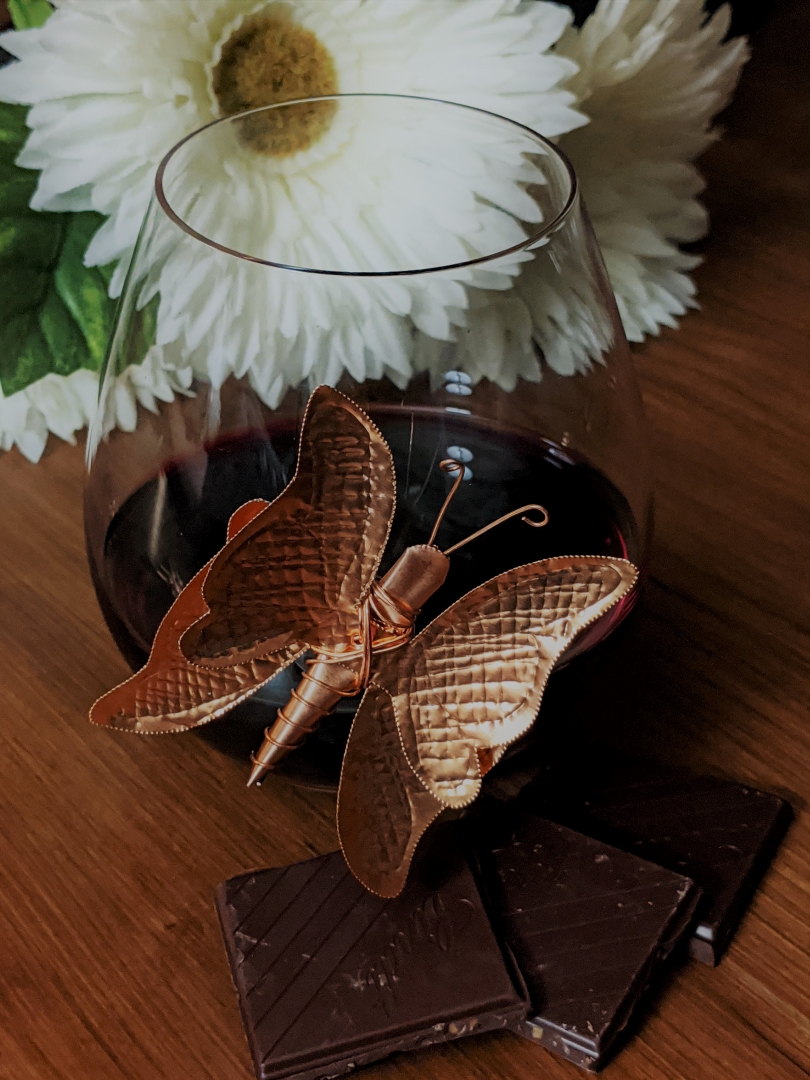 BUTTERCUP - Copper Dragonflies & Butterflies